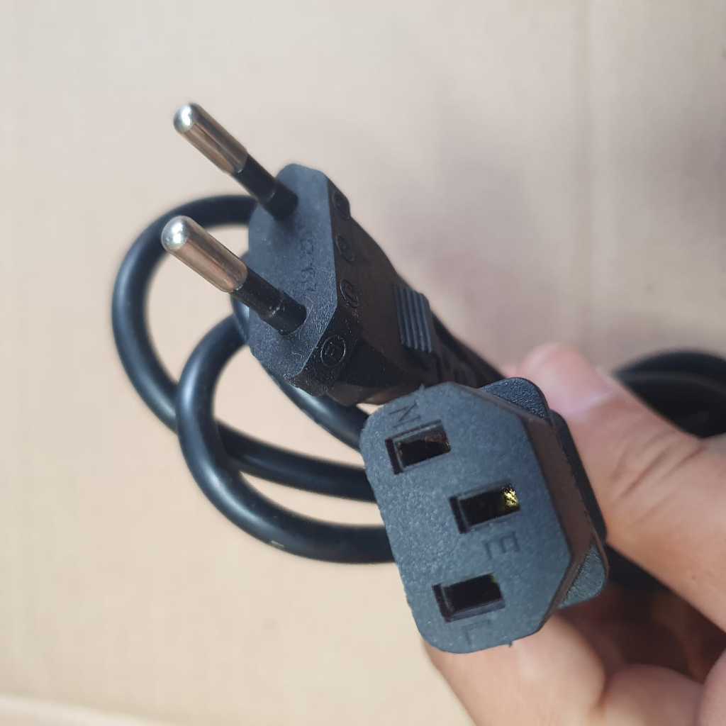 Jual Kabel Rice Cooker/Magicom UMUM Lobang 3 Hitam Abu | Shopee Indonesia
