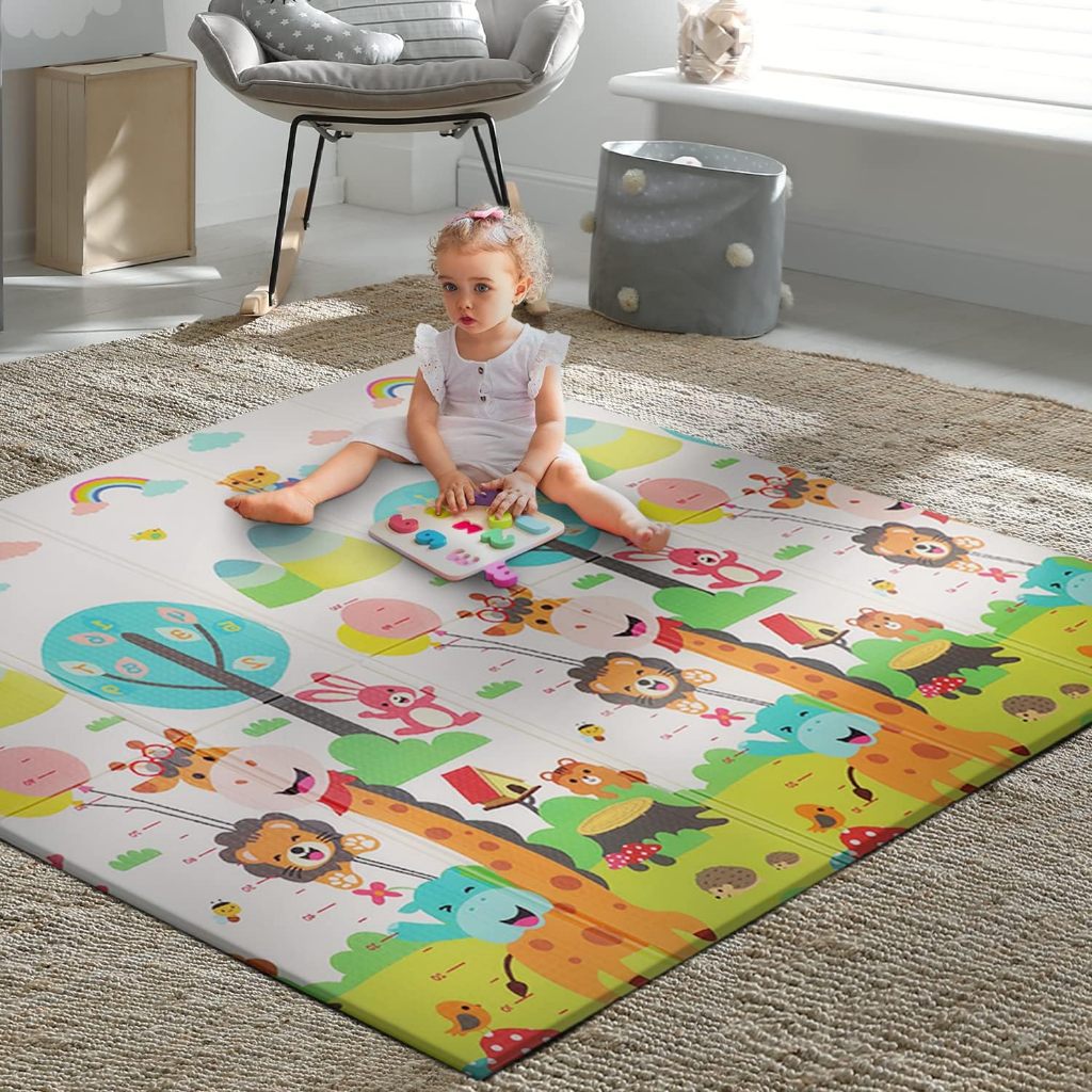 Jual Playmat Lipat Karpet Lipat Matras Bayi 180x200cm tebal 6mm Tikar ...