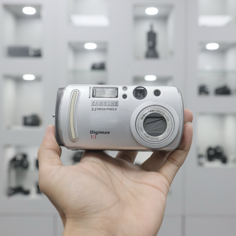 Jual Digicam Samsung digimax V3 Silver | Shopee Indonesia
