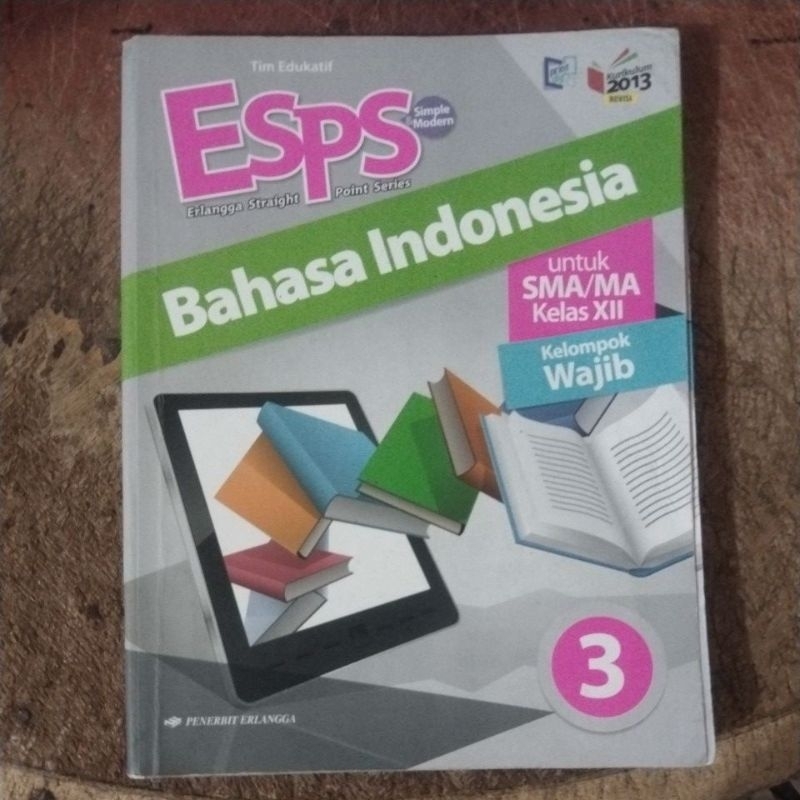 Jual buku esps bahasa Indonesia SMA kelas 3-12 penerbit erlangga | Shopee Indonesia