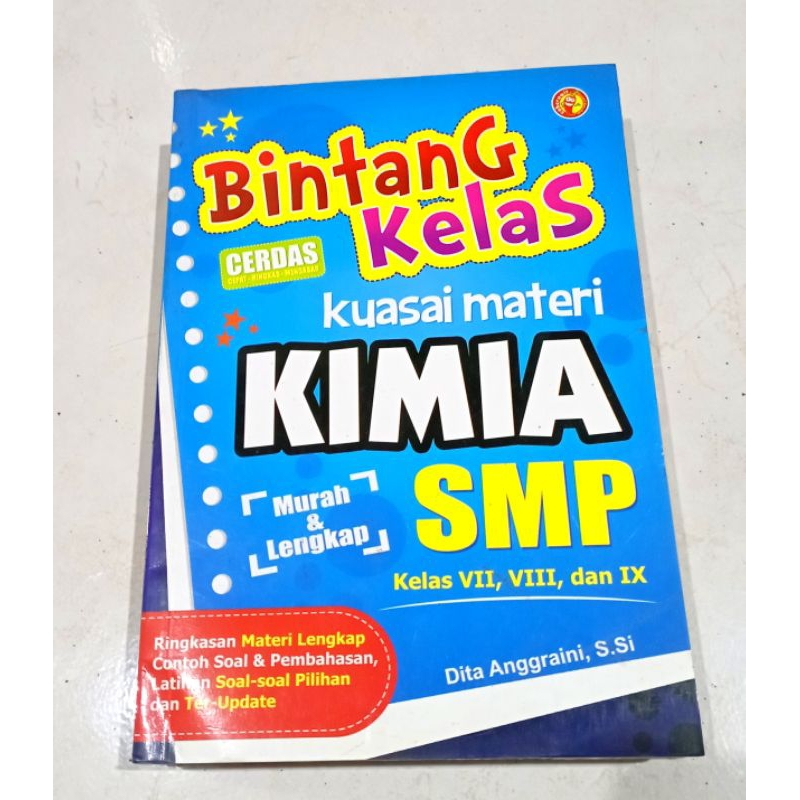 Jual ( OBRAL ) BUKU LATIHAN SOAL SMP // BINTANG KELAS KIMIA SMP ...