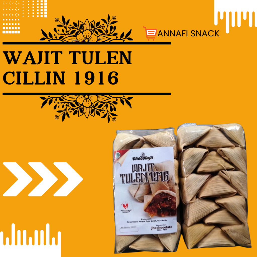 Jual WAJIT TULEN CILLIN 1916 OLEH OLEH KHAS BANDUNG | Shopee Indonesia