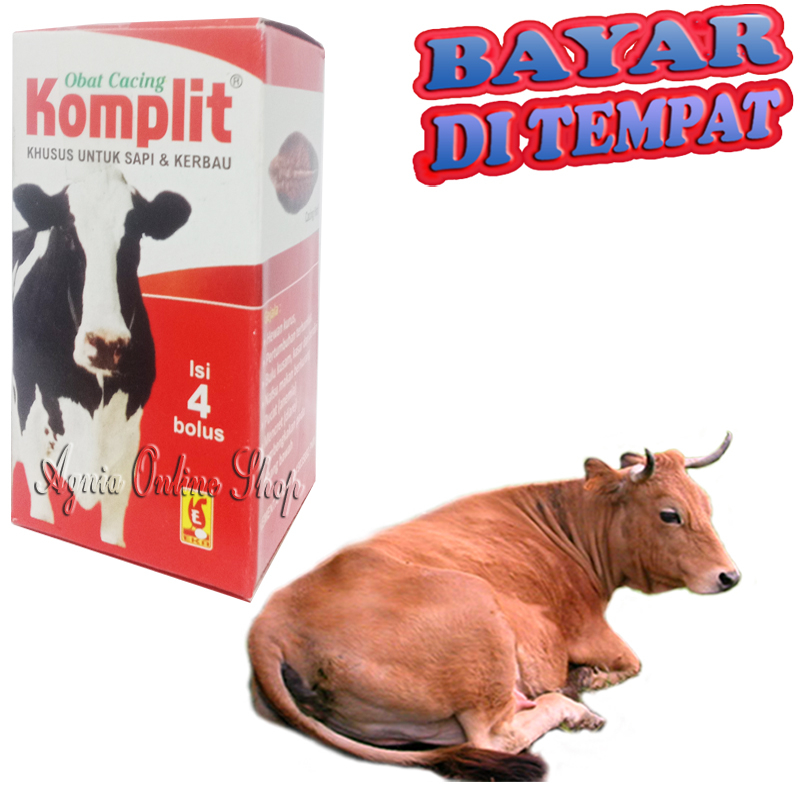Jual Obat Cacing Sapi Kerbau KOMPLIT Sakit Cacingan Penghilang Larva ...