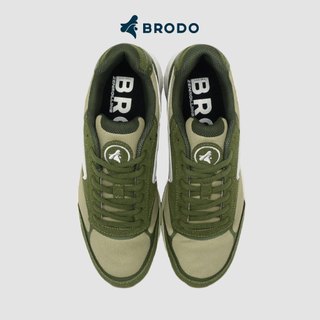 Jual BRODO - Sneakers Ace Nova Savana Olive | Shopee Indonesia