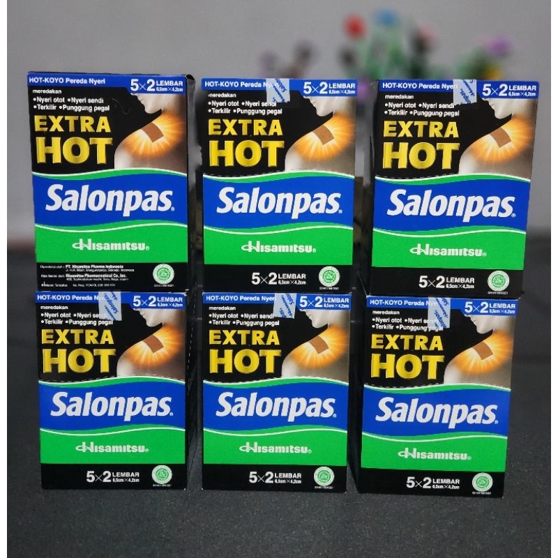 Jual KOYO SALONPAS Extra Hot Koyo Sachet 10 Lembar II Salonpas Biru ...