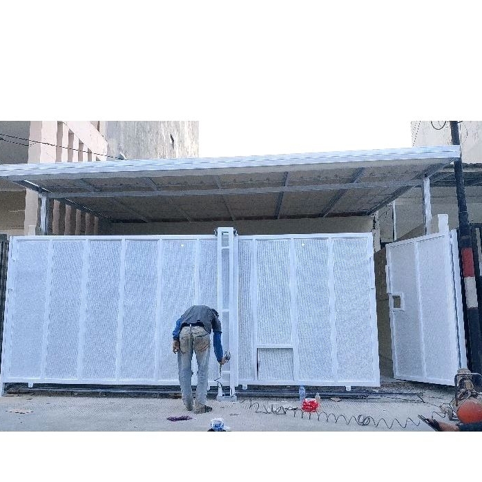 Jual pagar perforated efek one way kekinian | Shopee Indonesia