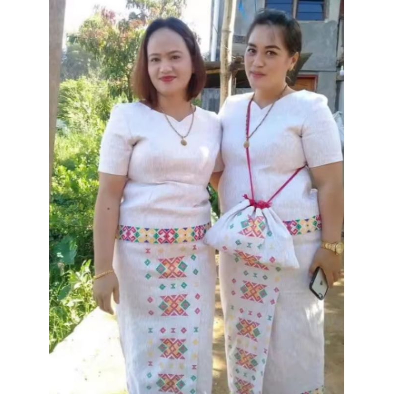 Jual SERAGAM COUPLE SET BAJU PABINTIK ADAT TORAJA BAJU TENUN MOTIF ...