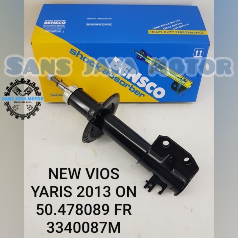Jual Shock Breaker Shockbreaker Depan 1set New Vios New Yaris Original Bensco | Shopee Indonesia