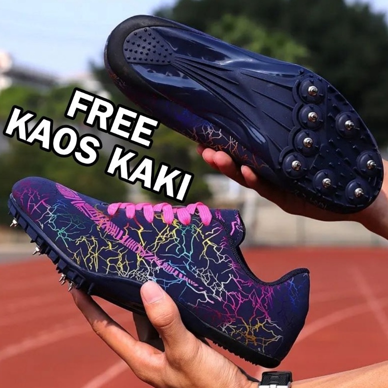 Jual Super deal sepatu lintasan spike atletik sprint dan lompat gawang ...