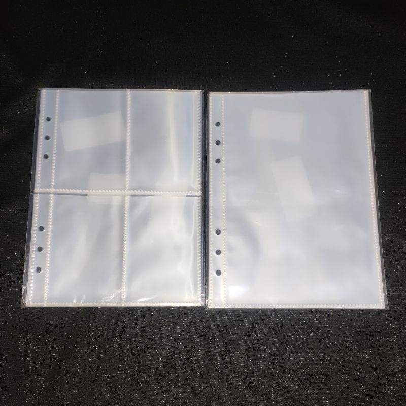 Jual sleeve binder photocard pc A5 6 ring 4p 1p double side | Shopee ...