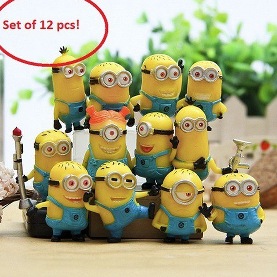 Jual Harga Terbaik Set Minions Despicable Me 2 Action Figure Mainan ...