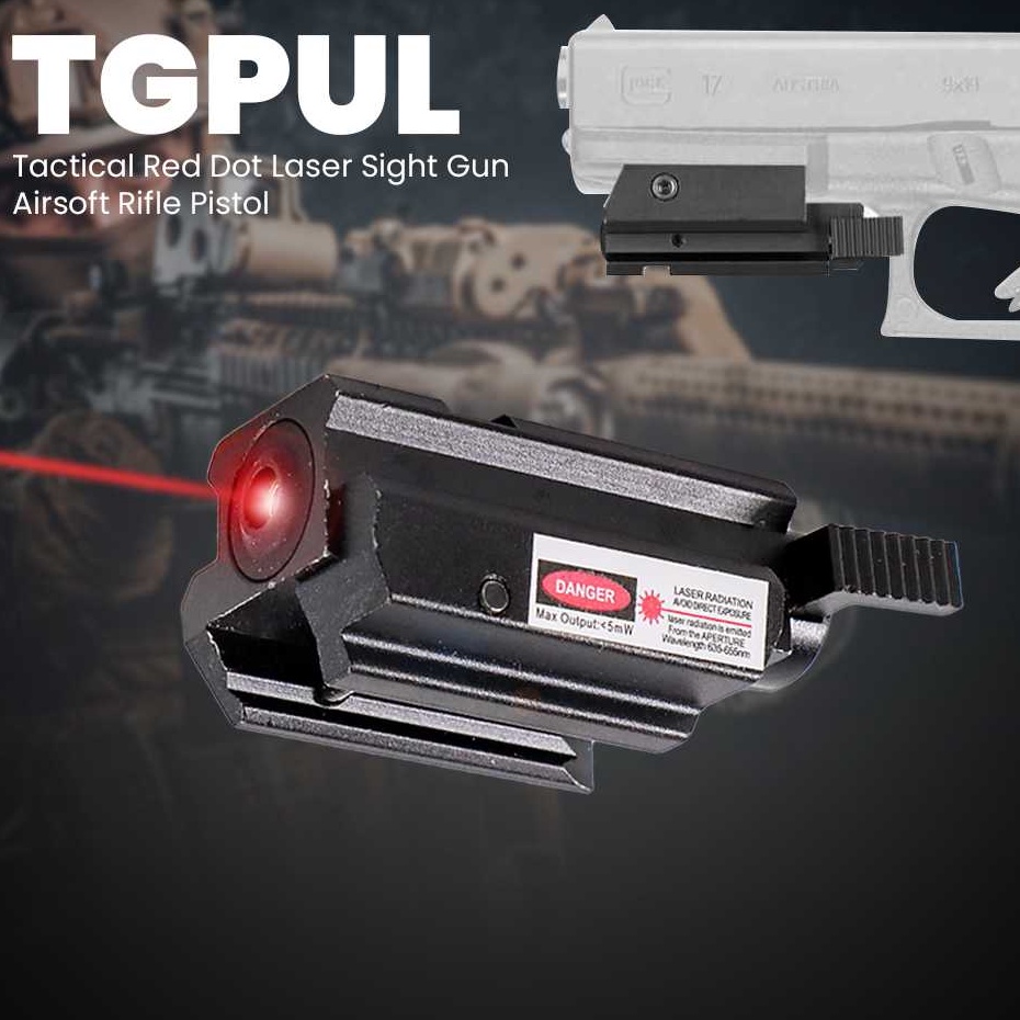Jual Best Feedback TGPUL Tactical Red Dot Hunting Laser Sight Gun ...