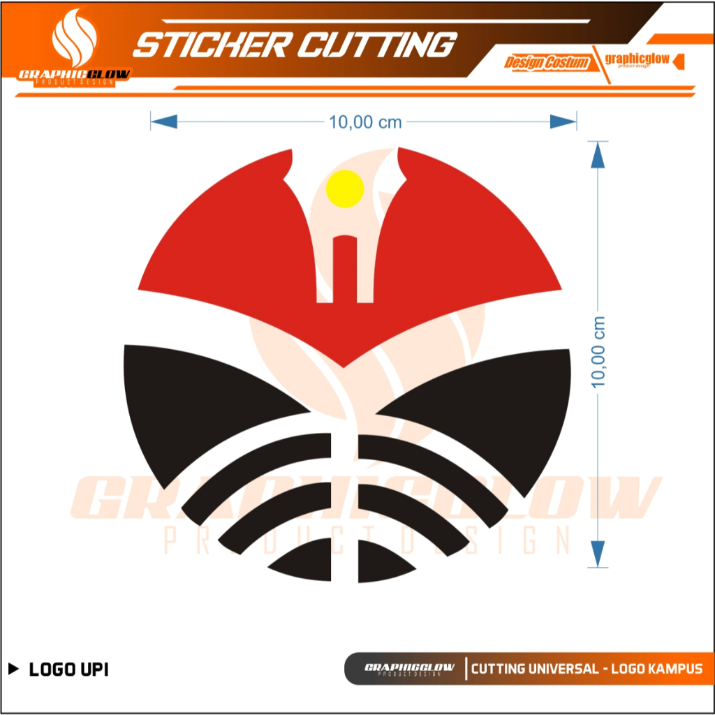 Jual CUTTING STIKER KAMPUS LOGO UNIVERSITAS PENDIDIKAN INDONESIA UPI 3 ...