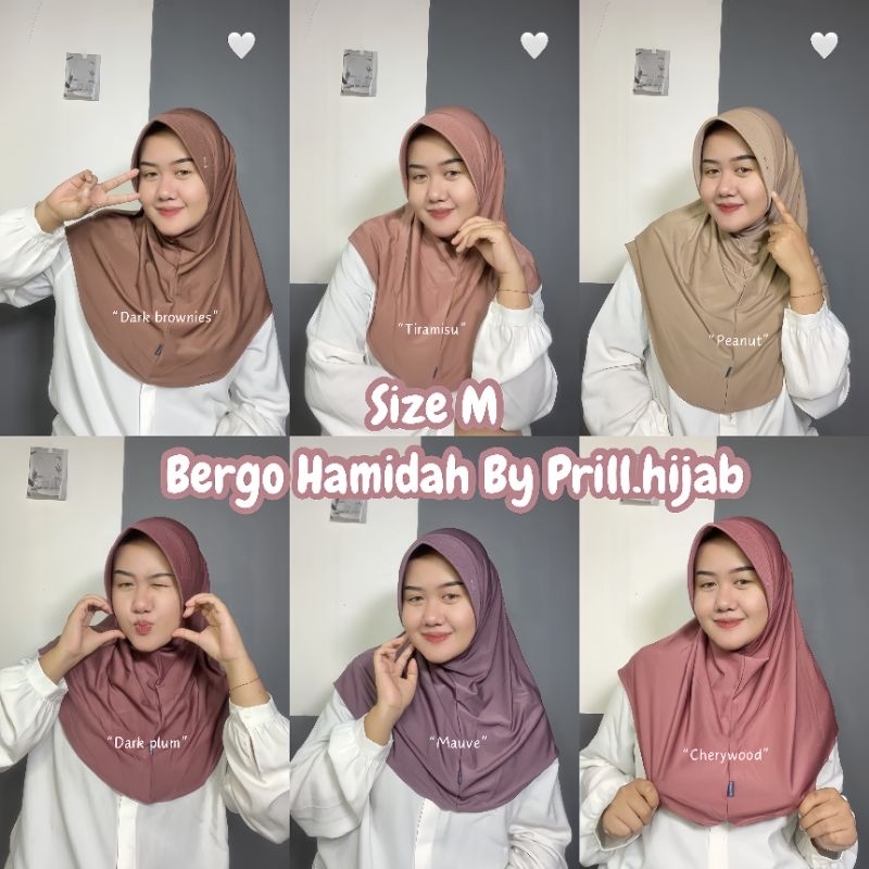Jual PET BIASA (SIZE M) BERGO HAMIDAH ORI/HIJAB SPORT | Shopee Indonesia