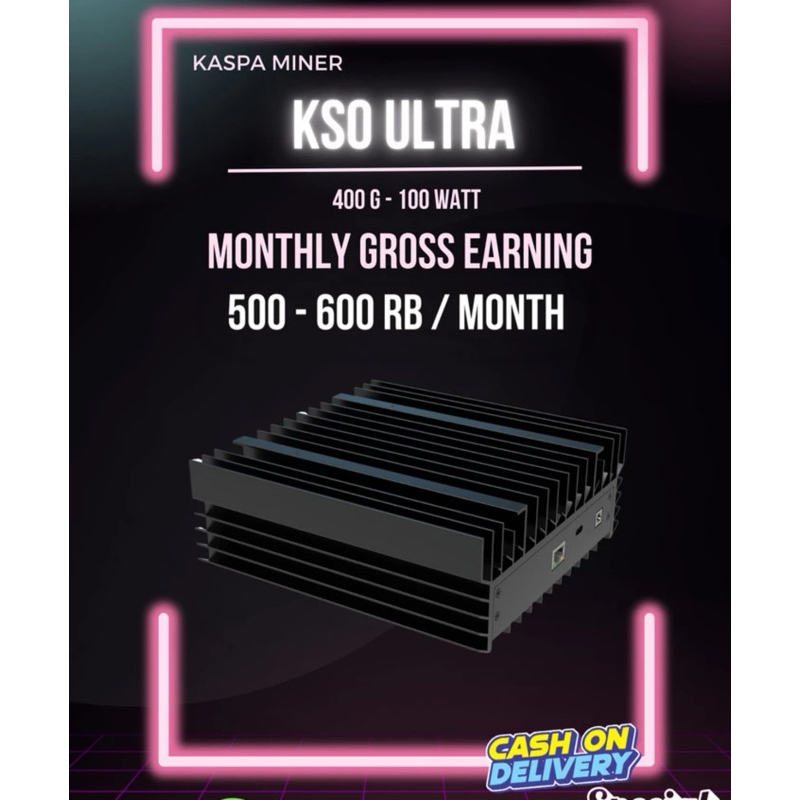 Jual IceRiver KAS KS0 Pro (200 GHs) Kaspa Miner 65W KAS Miner | Shopee ...