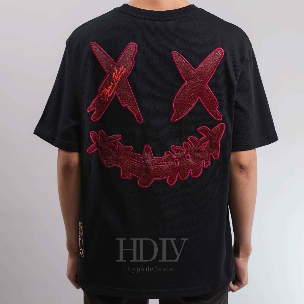 Jual RIC Ricky is Clown Mamba Maroon Black Tee (100% Original) | Shopee ...