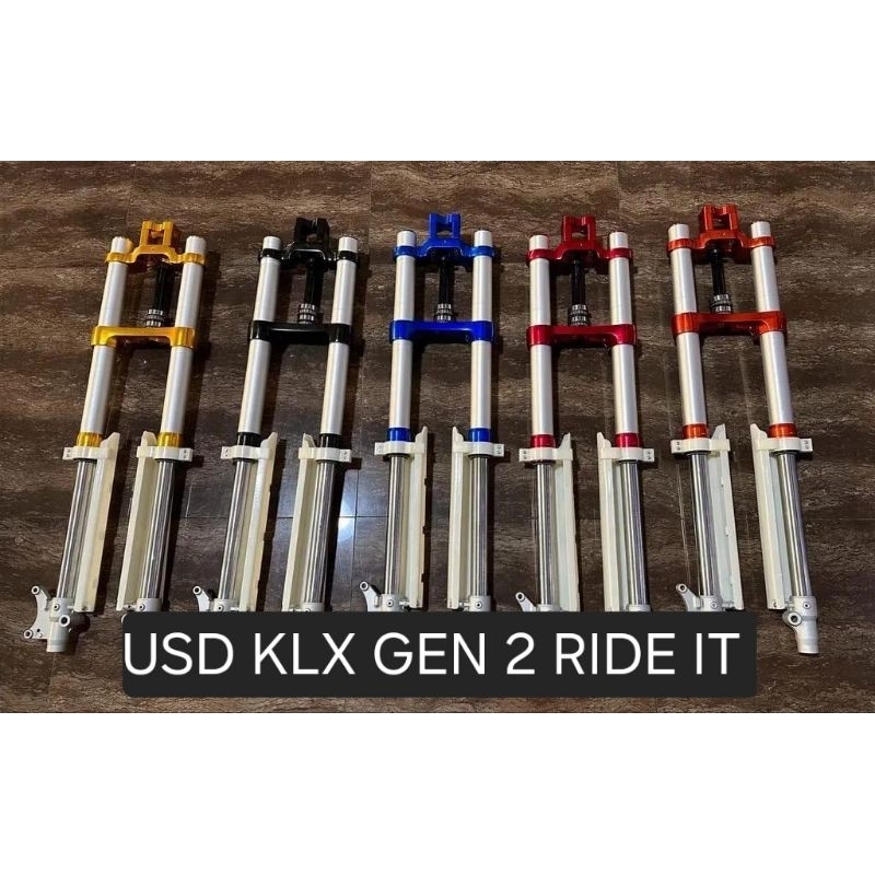 Jual USD Upside Down KLX bf 150 Ride it KTM Trail Cross Bisa di Stel Preload Per | Shopee Indonesia