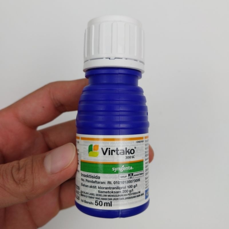 Jual INSEKTISIDA VIRTAKO 300 SC 50 ML OBAT HAMA ULAT PENGGEREK BATANG ...
