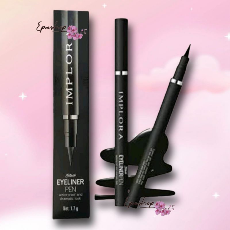 Jual IMPLORA BLACK EYELINER PEN ( WATERPROOF AND DRAMATIC LOOK ...