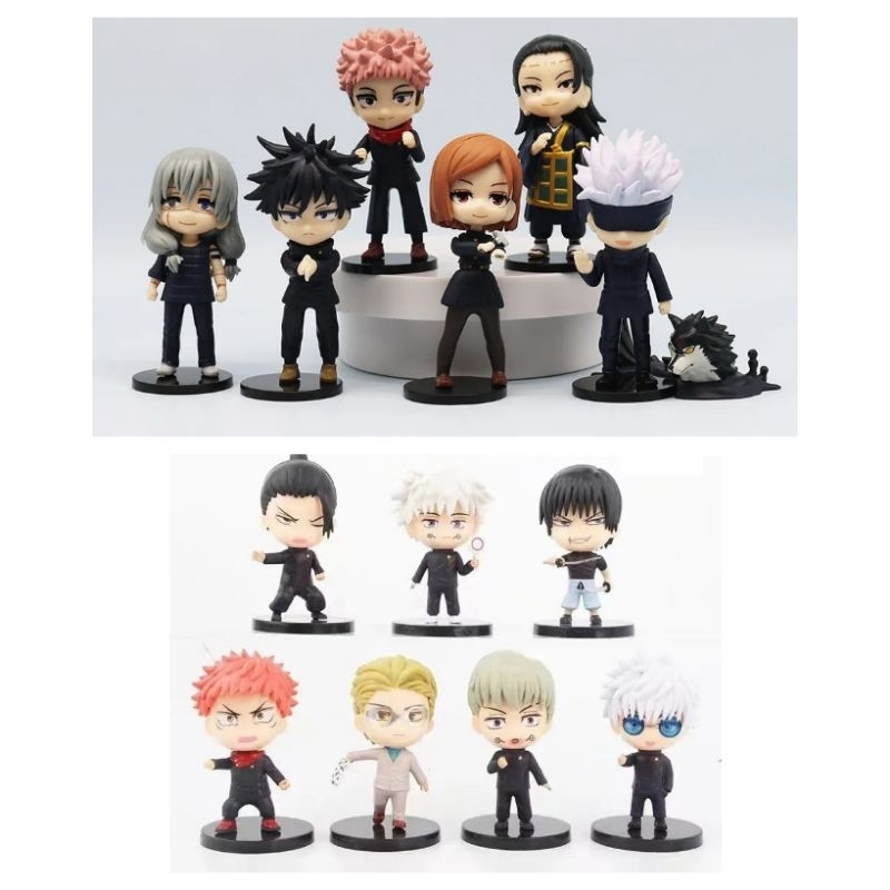 Jual Mainan Action Figure Jujutsu Kaisen Gojo Satoru Itadori Yuji ...