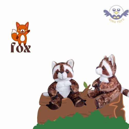 Jual Boneka karakter fox Rubah Ukuran XL 50cm high quality premium kado ...