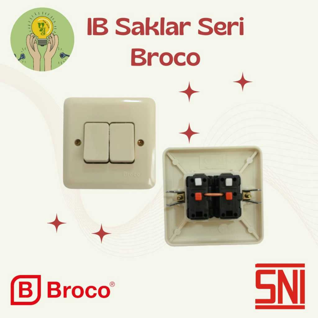 Jual IB SAKLAR SERI BROCO | Shopee Indonesia