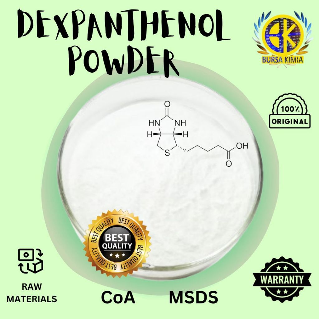Jual Dexpanthenol Powder 25gr D-Panthenol Bubuk Phantenol Provitamin B5 ...