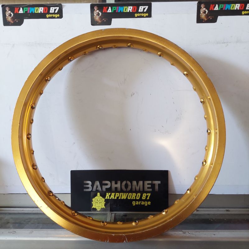 Jual Velg V Rossi Warna Favorit Gold 17x215 bekas | Shopee Indonesia