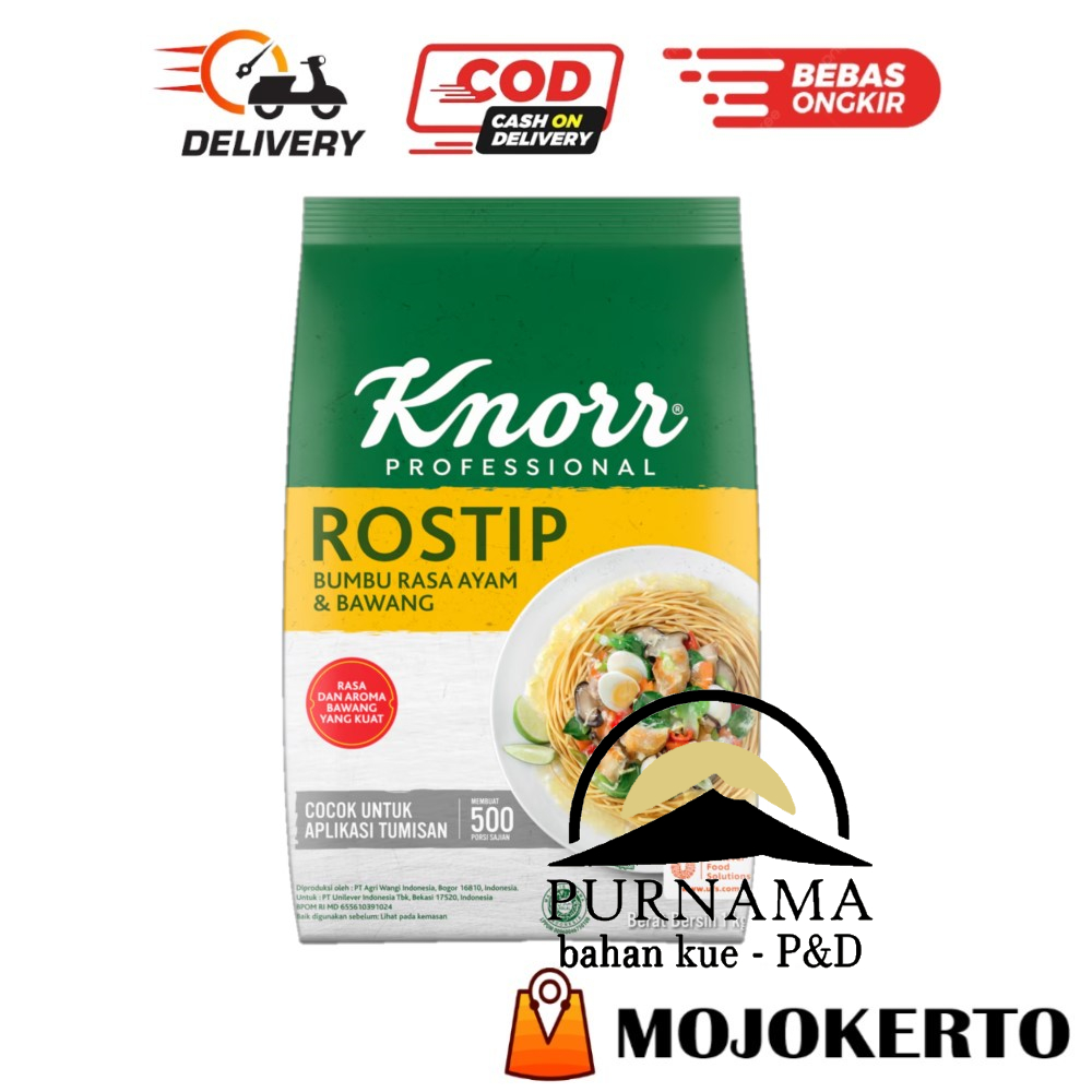 Jual KNORR ROSTIP 1KG BUBUK KALDU AYAM DAN BAWANG GURIH PENYEDAP ...