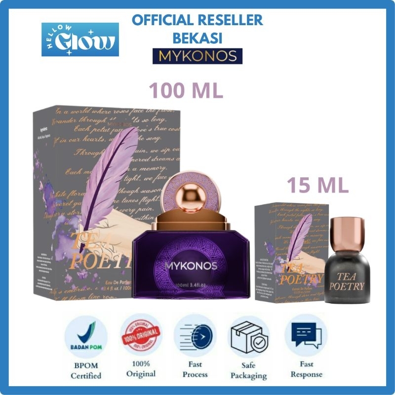 Jual [FREE TESTER] MYKONOS Tea Poetry Extrait de Parfum 100ML dan 15ML ...