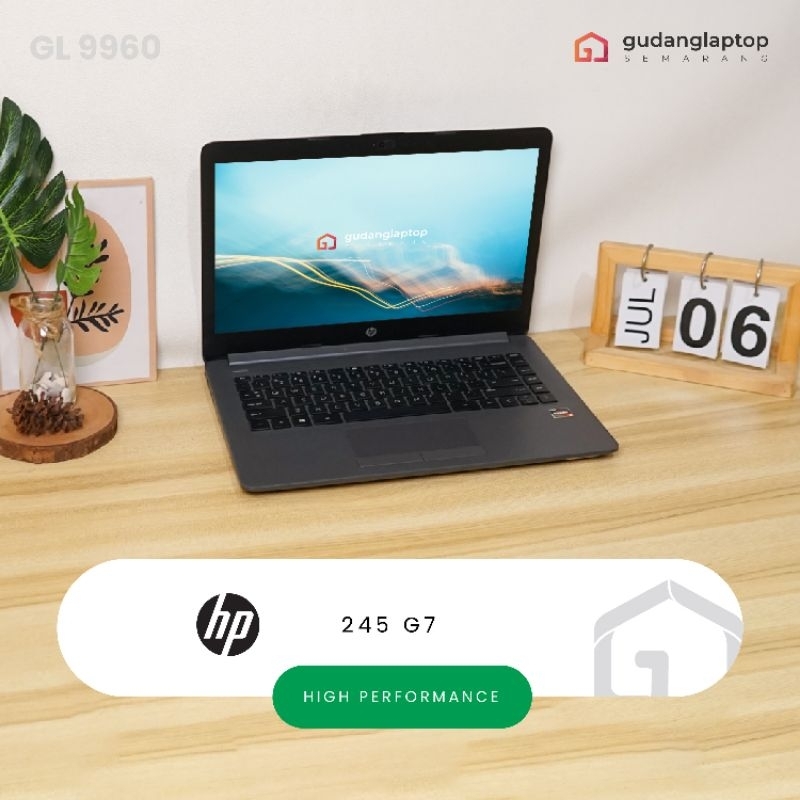 Jual HP 245 G7 AMD Ryzen 3-3300U 8/256 14 inch HD | GL9960 | Shopee ...