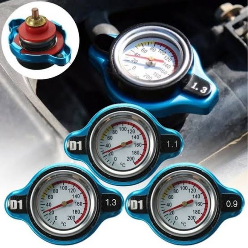 Jual Tutup Radiator Termometer Radiator Cap Meteran Suhu Radiator ...