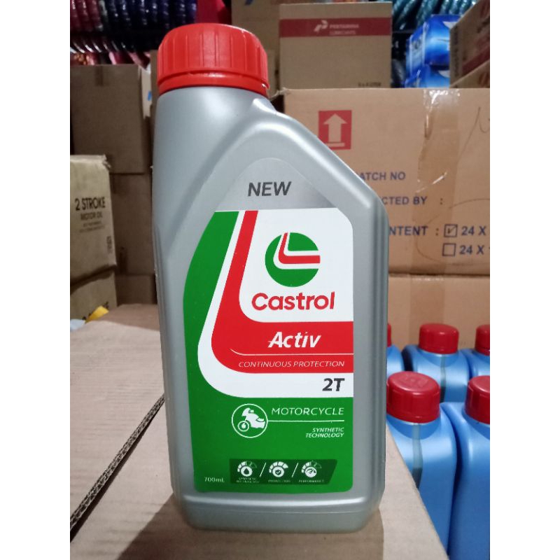 Jual Oli samping Castrol Activ 2 tak isi 700 ml | Shopee Indonesia