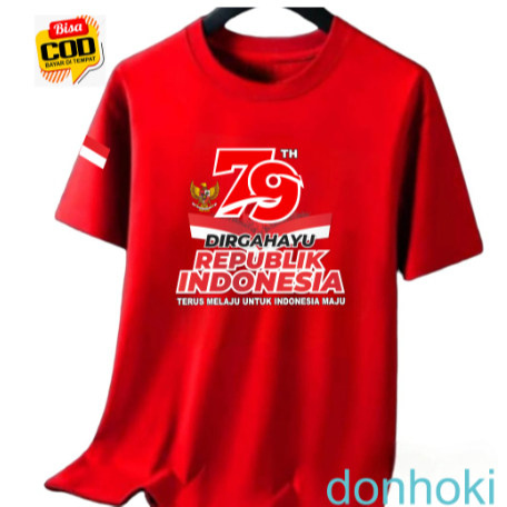 Jual Hut RI 79 bdr Kaos Terlaris 17 Agustus 1945 79 Kemerdekaan ...
