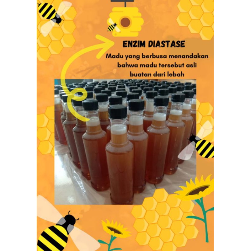 Jual Madu Murni Asli Madu Multiflora 500 gram | Shopee Indonesia