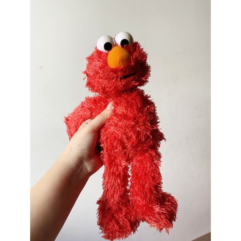 Jual Elmo sesame street doll boneka original | Shopee Indonesia