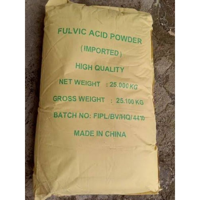 Jual Asam Fulvat FULVIC ACID 25kg Peningkat Kualitas Tanah & Pemacu ...