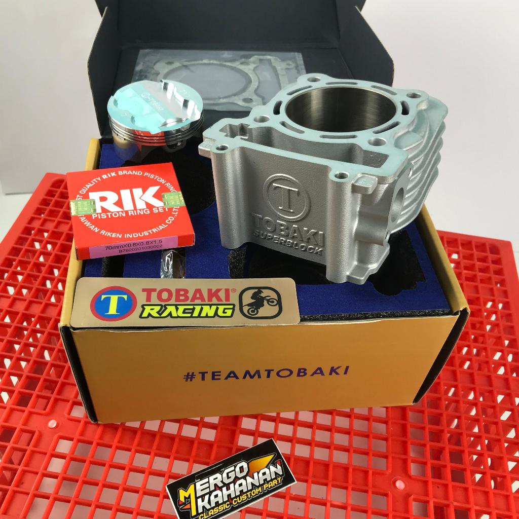 Jual Blok CERAMIC SUPER BLOCK MX King TOBAKI SIRIP 70 MM | Shopee Indonesia