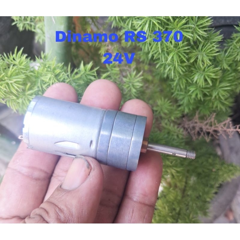 Jual DINAMO DC MOTOR RS 370 GEARBOX GEAR DC24V | Shopee Indonesia
