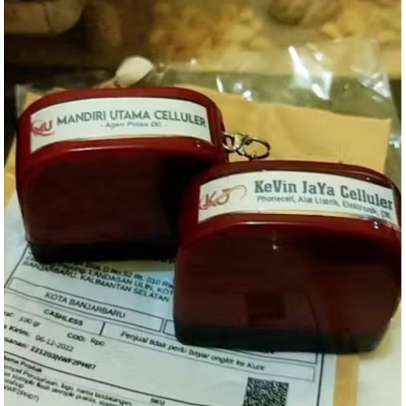 Jual Stempel Flash Otomatis Ukuran 4,3 x 1,3 cm, Stempel Nama, Stempel ...