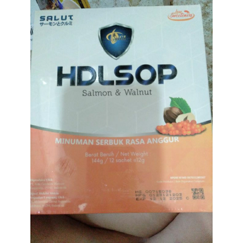 Jual suplemen HDL SOP 12 sachet | Shopee Indonesia