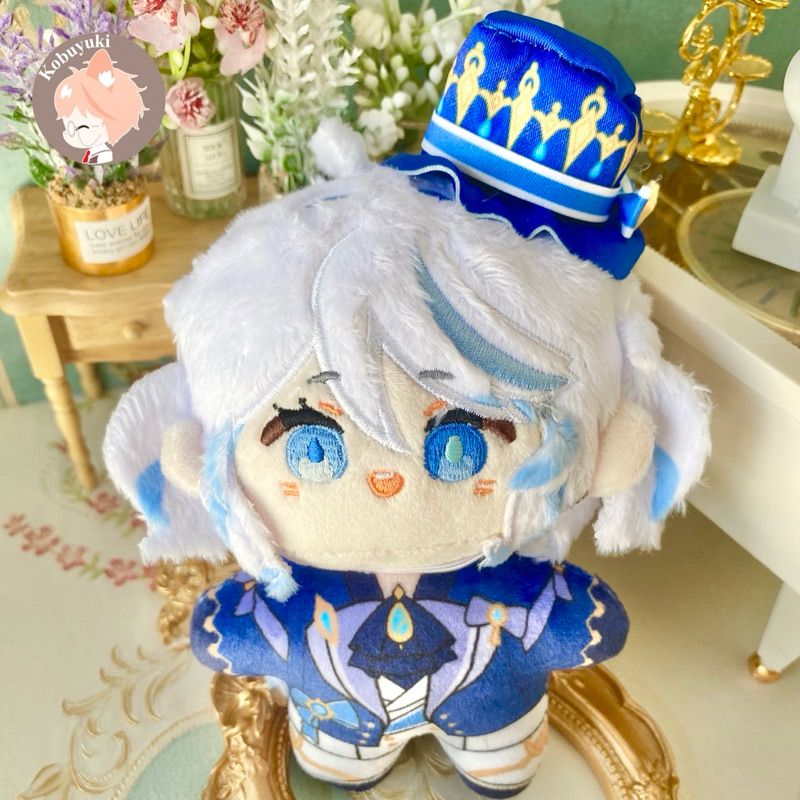 Jual Ready 12cm Furina De Fontaine Plushie Doll Keychain Plush Boneka 8584