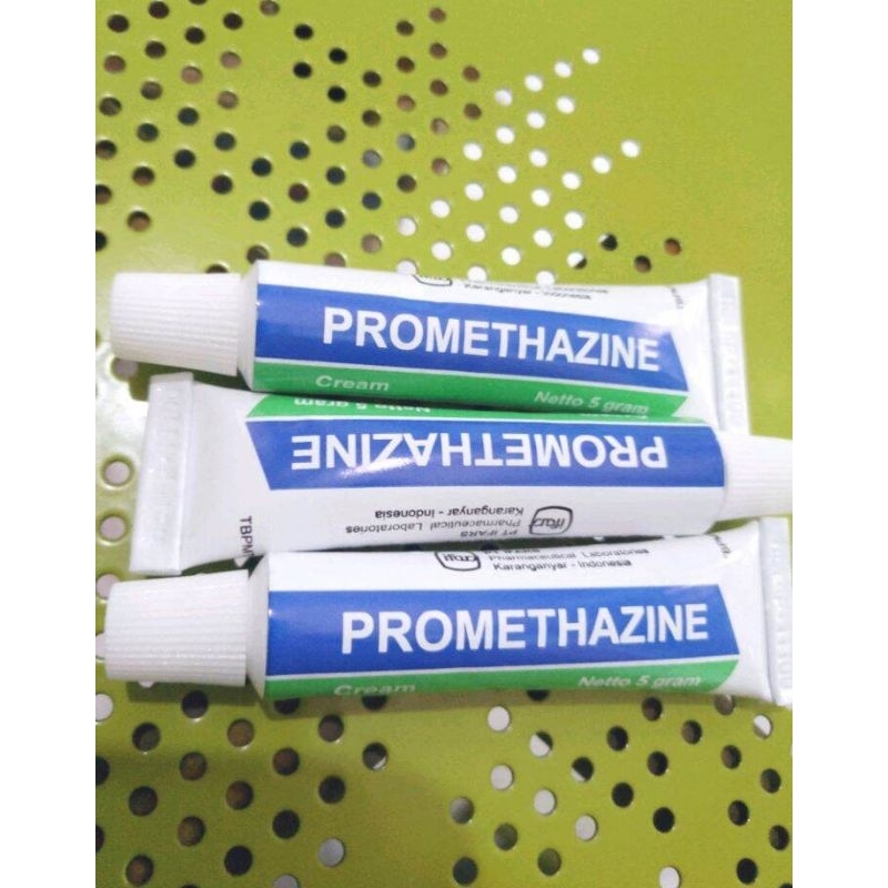 Jual PROMETHAZINE Cream 5 g (Salep Gatal Alergi, Luka Bakar, Gigitan ...