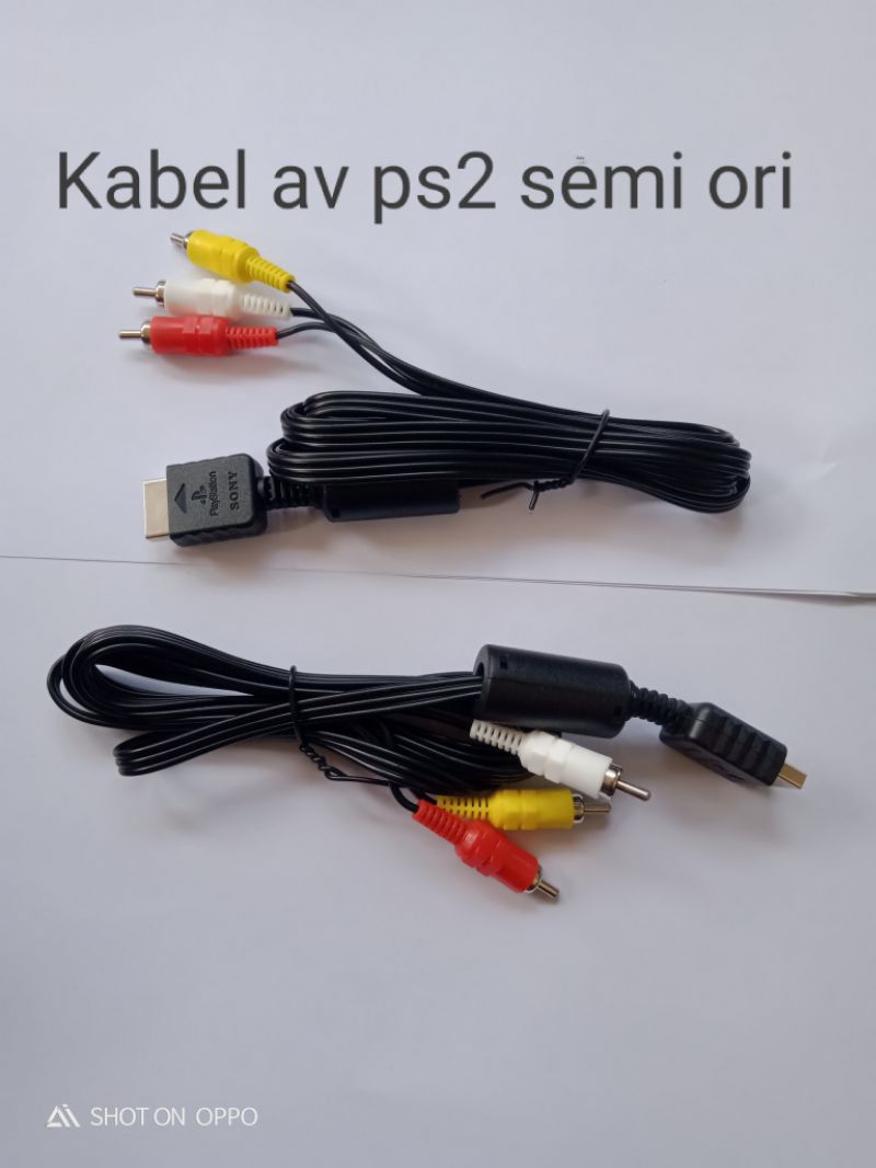 Jual KABEL AV PS2 SEMI ORI / KABEL AV / RCA PS3 SEMI ORI | Shopee Indonesia