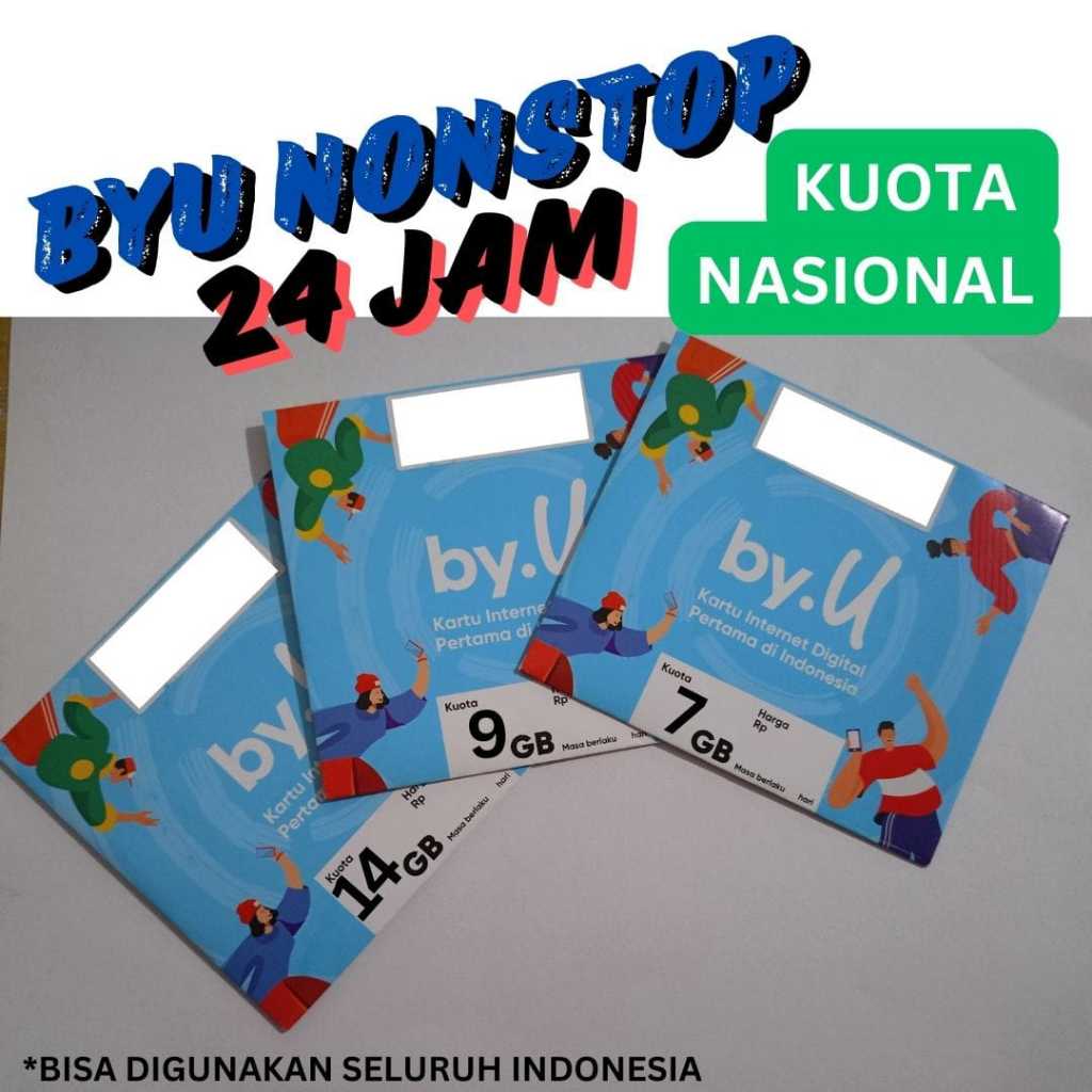 Jual KARTU PERDANA TSEL 0K - BYU PAKET DATA 3GB KUOTA MURAH - TELKOMSEL ...
