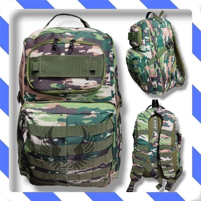 Jual Tas Ransel Army Pria / Tas Punggung Model Jatah Tni Loreng Nkri ...