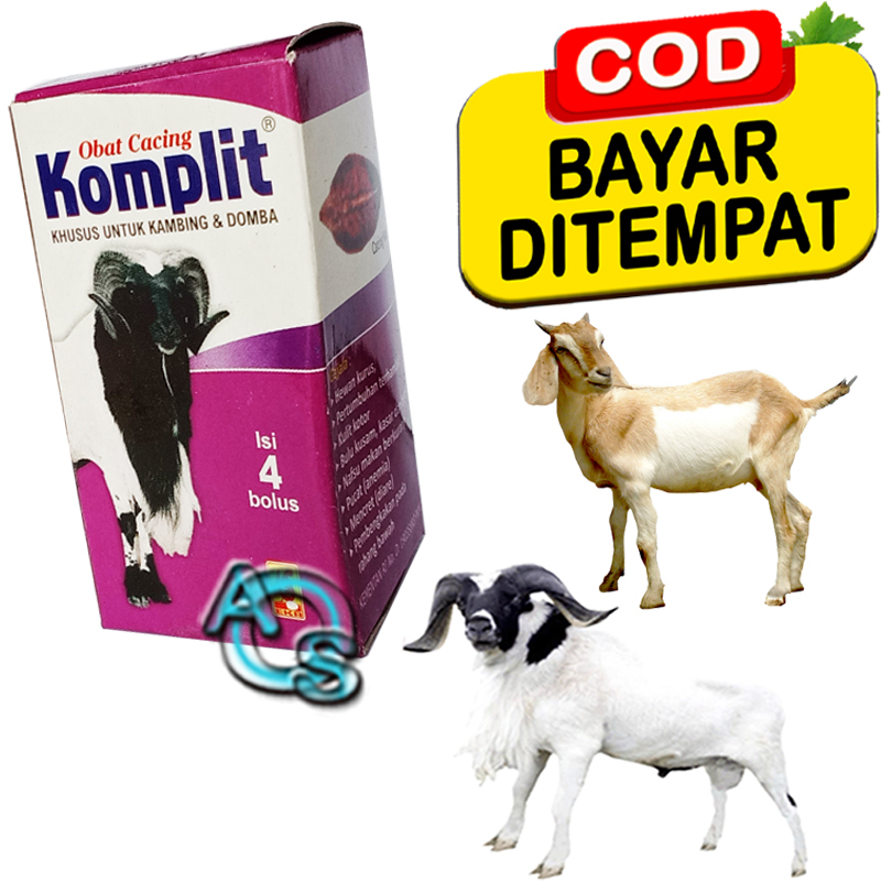 Jual Obat Cacing Kambing Domba Sakit Cacingan Komplit Completed Formula ...