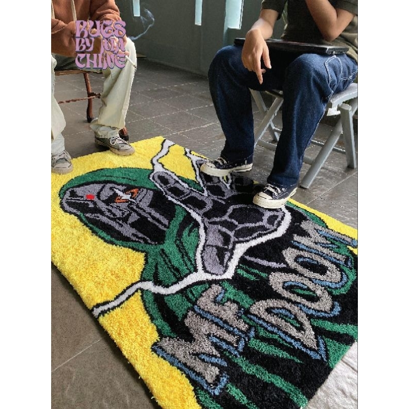 Jual Handtufted Rug MF Doom | Shopee Indonesia