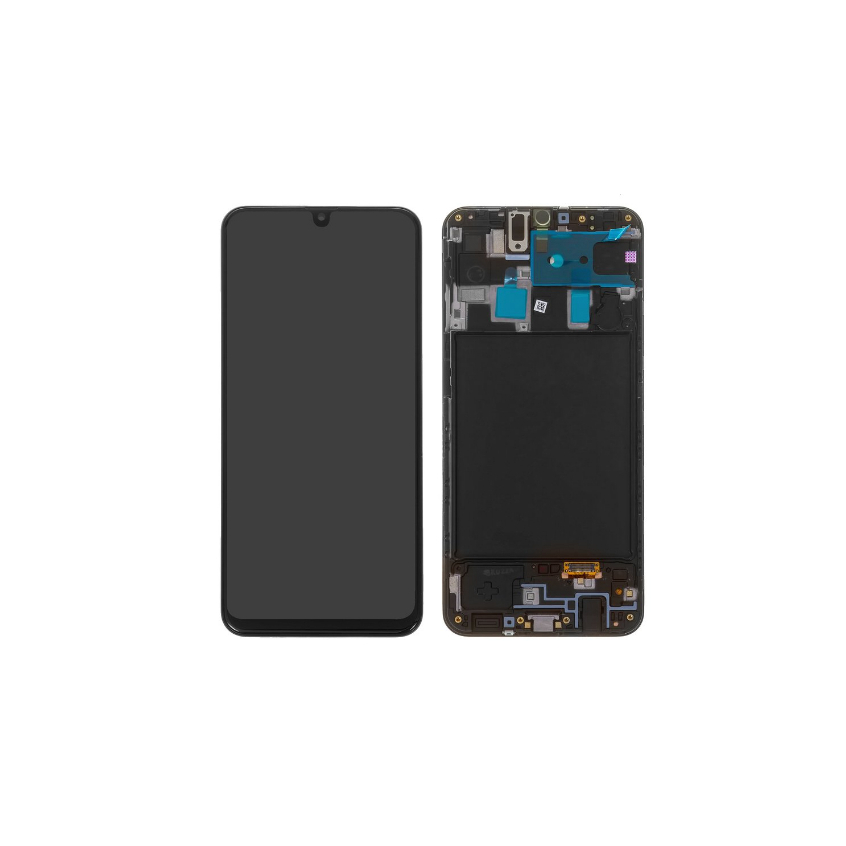 Jual Lcd+Ts Samsung A205 (Galaxy A20) Oled + Frame Black | Shopee Indonesia