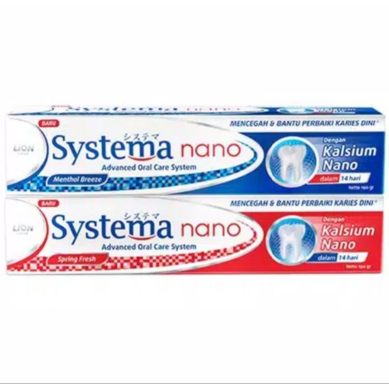 Jual SYSTEMA NANO PASTA GIGI 190GR | Shopee Indonesia